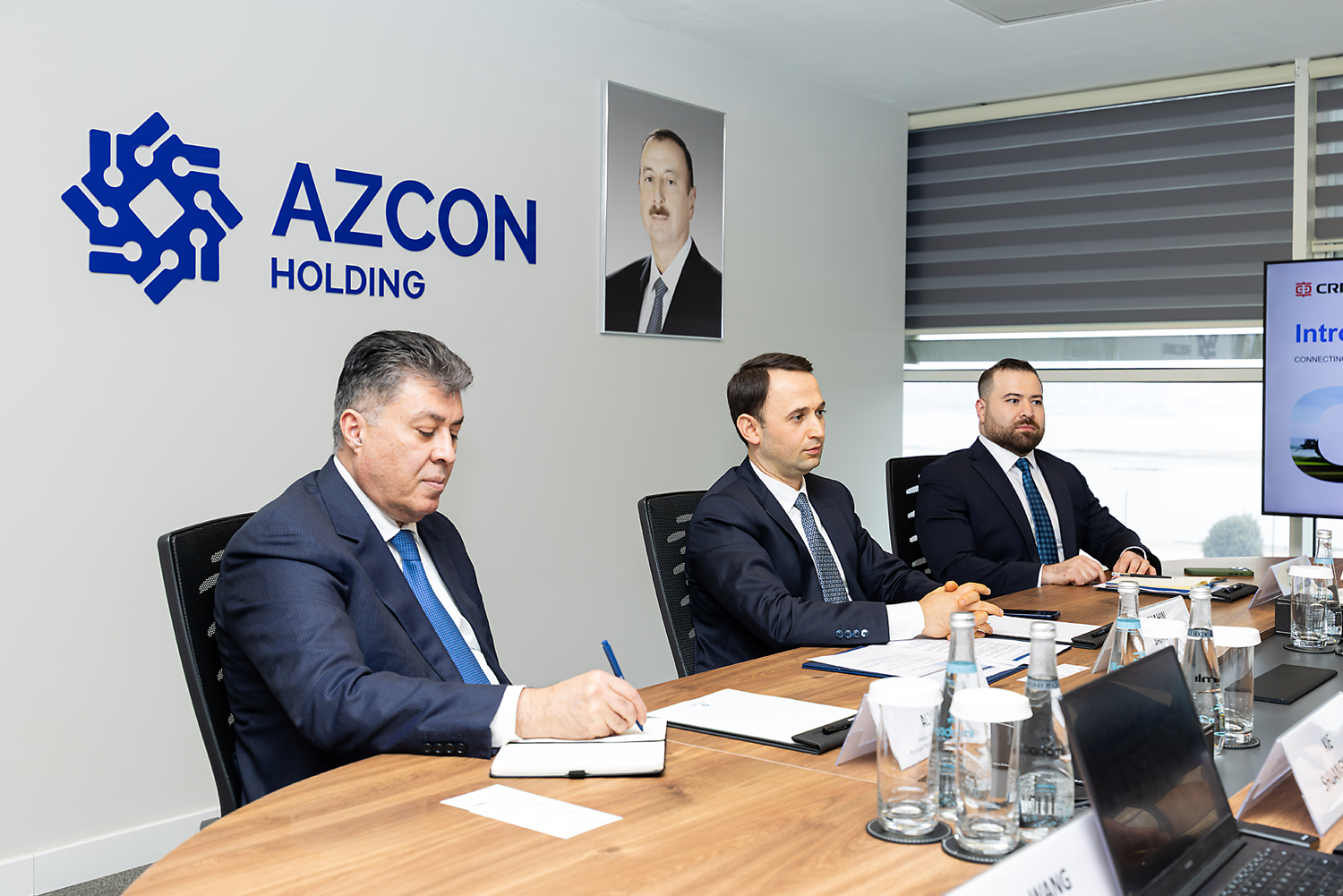 AZCON Holding Executive Director Shahin Babayev met with a delegation ...